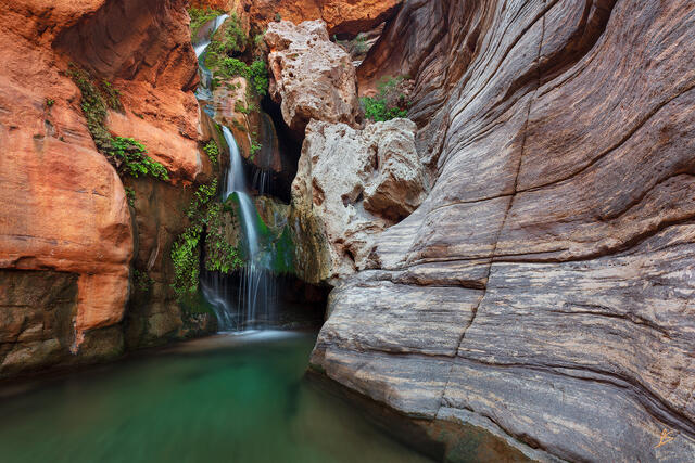 Photos of waterfalls and slot canyons in the Grand Canyon | Fine Art ...